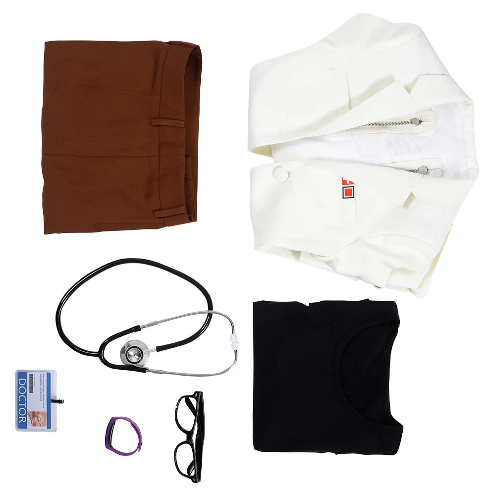 OW Angela Mercy Dr. Ziegler Cosplay Costume Suit - AllCosplay.com