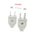 Us American 2 Pin Ac Electrical Power Male Plug Female Socket Outlet ...
