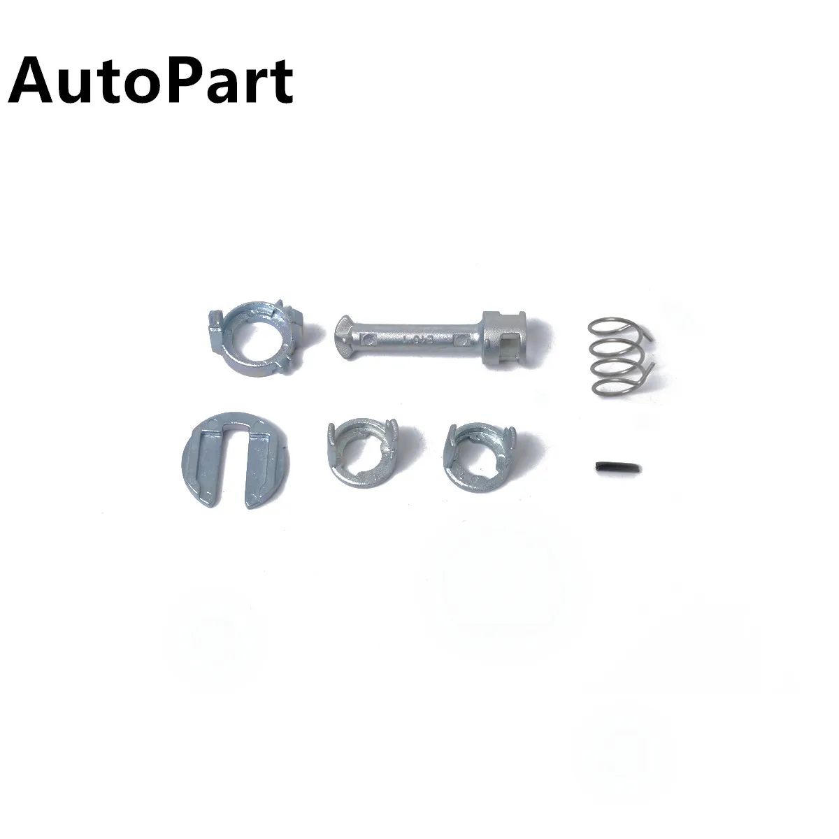 51218244051 51217019975 7PCS 도어 잠금 실린더 수리 키트 BMW E64 325I 330I 2001 ...