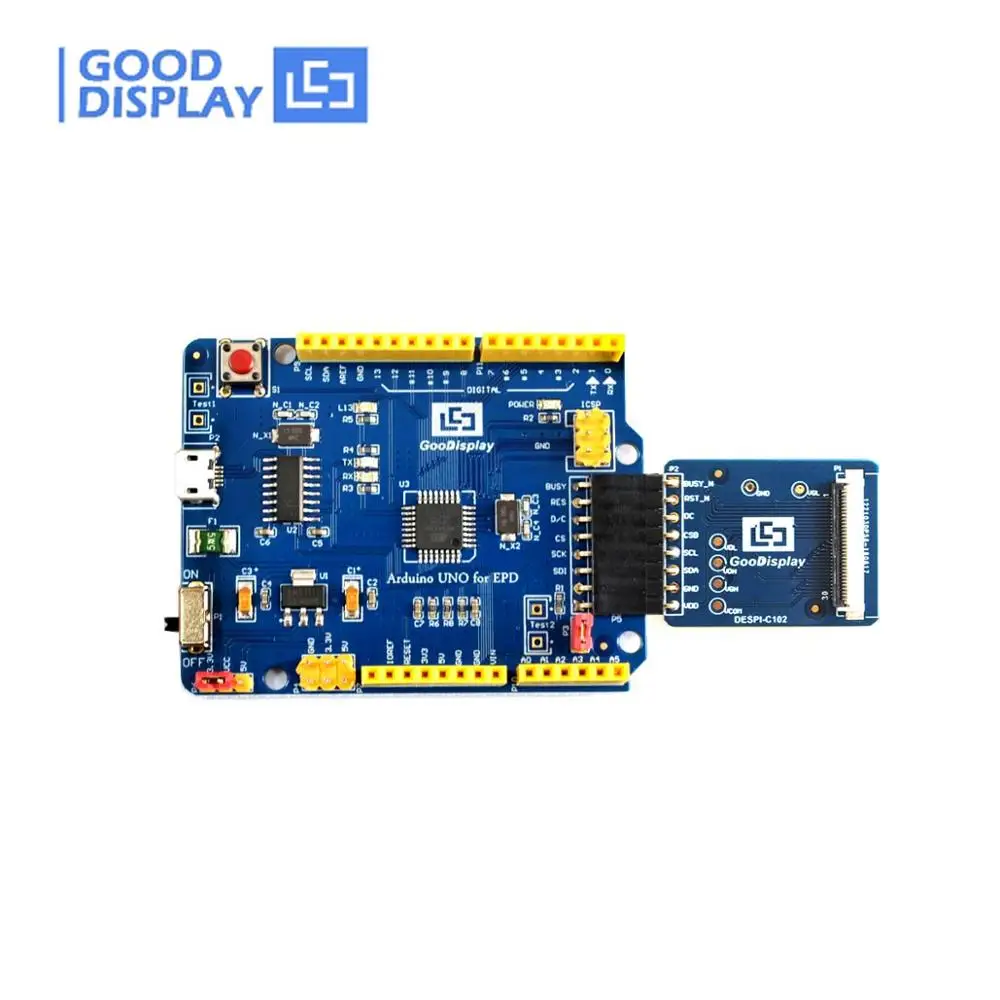 Arduino UNO for EPD E Paper Display Demo Kit HAT For E Ink Screen ...