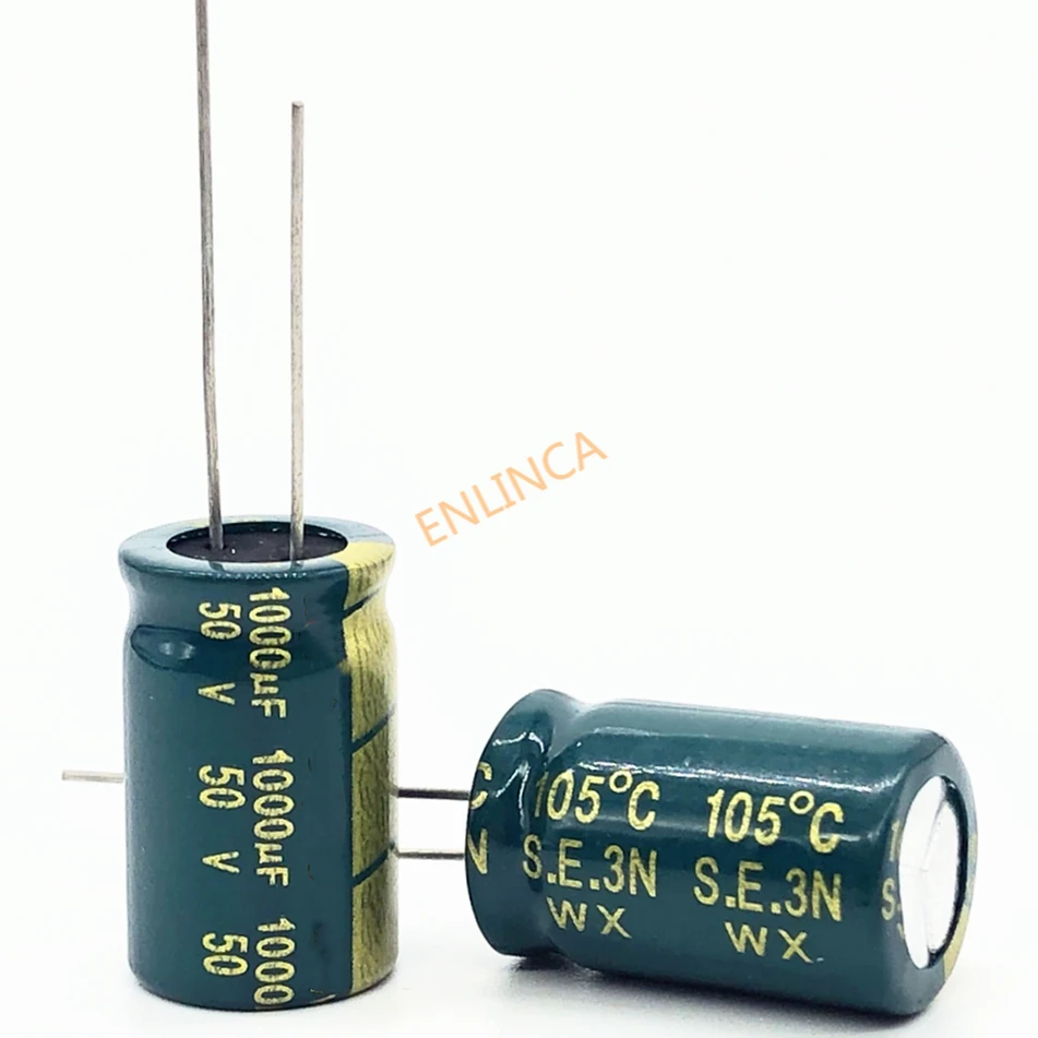 5pc-lot-50V-1000UF-high-frequency-low-impedance-aluminum-electrolytic ...