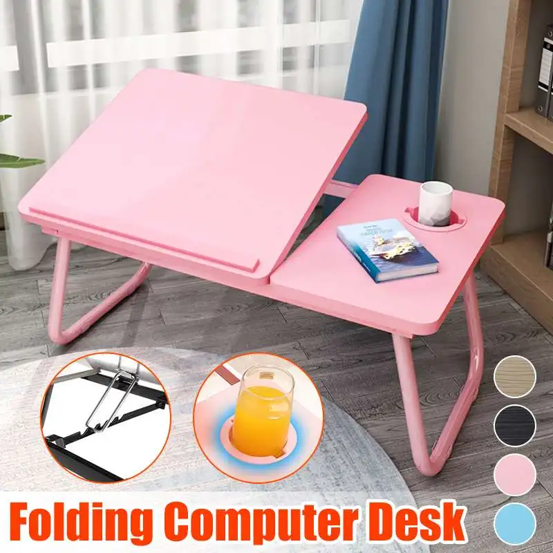 Folding-Laptop-Desk-for-Bed-Portable-Computer-Tray-for-Sofa-Table-for ...