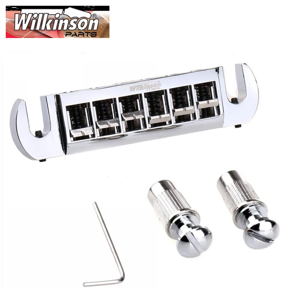 Wilkinson 52mm String Spacing Adjustable Pigtail Wraparound Bridge for ...