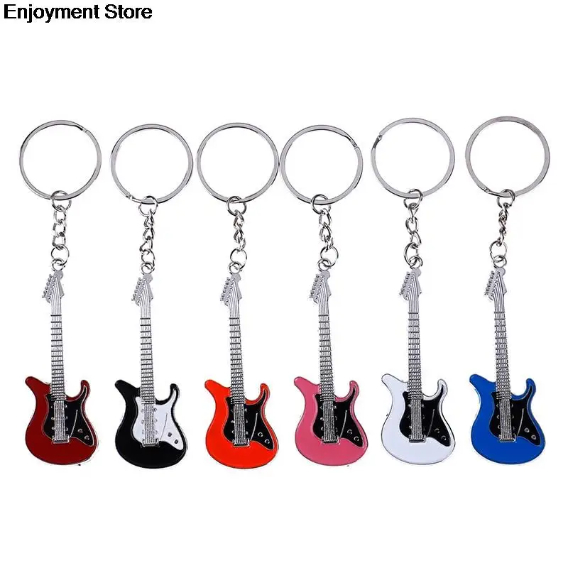Electric Guitar Keychains | Metal Guitar Accessories | Guitar Key Chain ...
