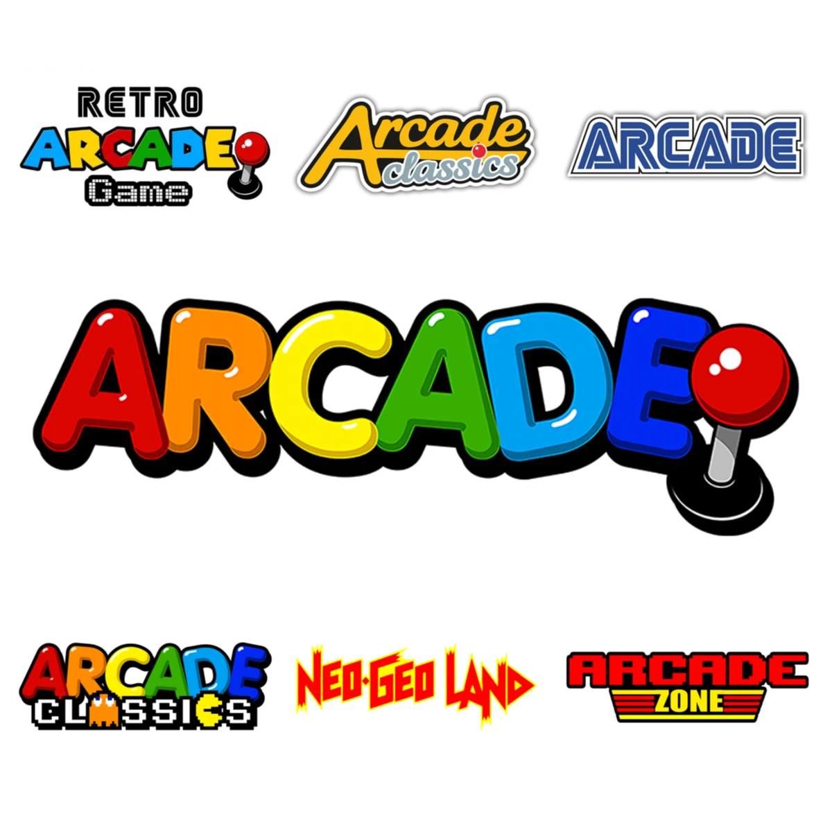 Personality Car styling Retro Arcade Game Car Decals Custom Printing ...