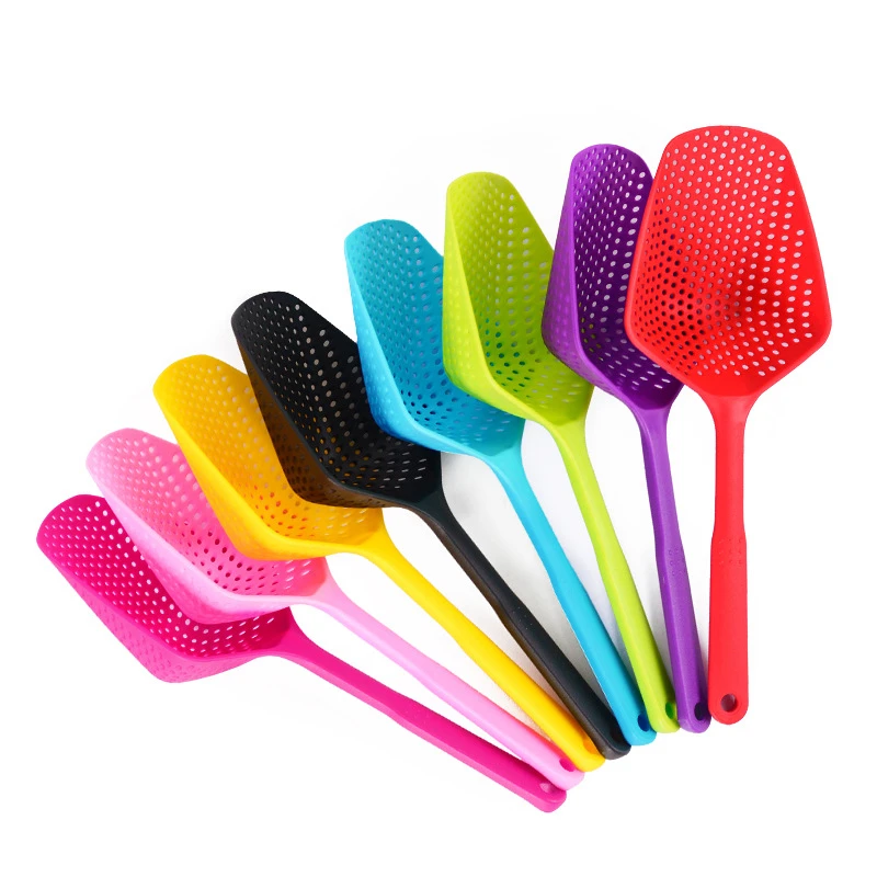Creative Plastic Pot Strainer Drainer Multifunction Rice Wash Spoon ...