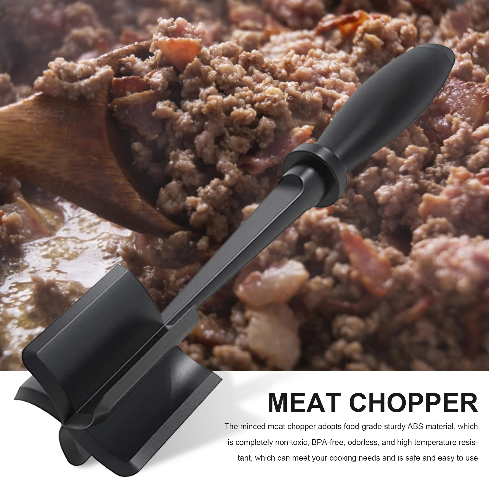 5-Blade-Hamburger-Meat-Chopper-Spatula-Meat-Chopper-Meat-Tenderizer ...