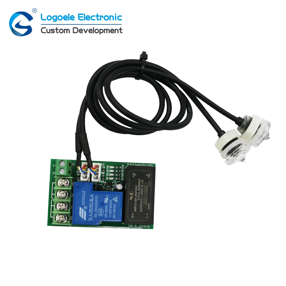 Double Liquid Level Sensor Alarm Module Infrared Water Level Detection ...