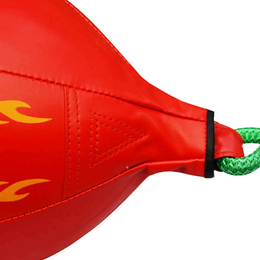 Rouge - Ballon de boxe en Faux cuir, boxe, Fitness, Muay Thai ...