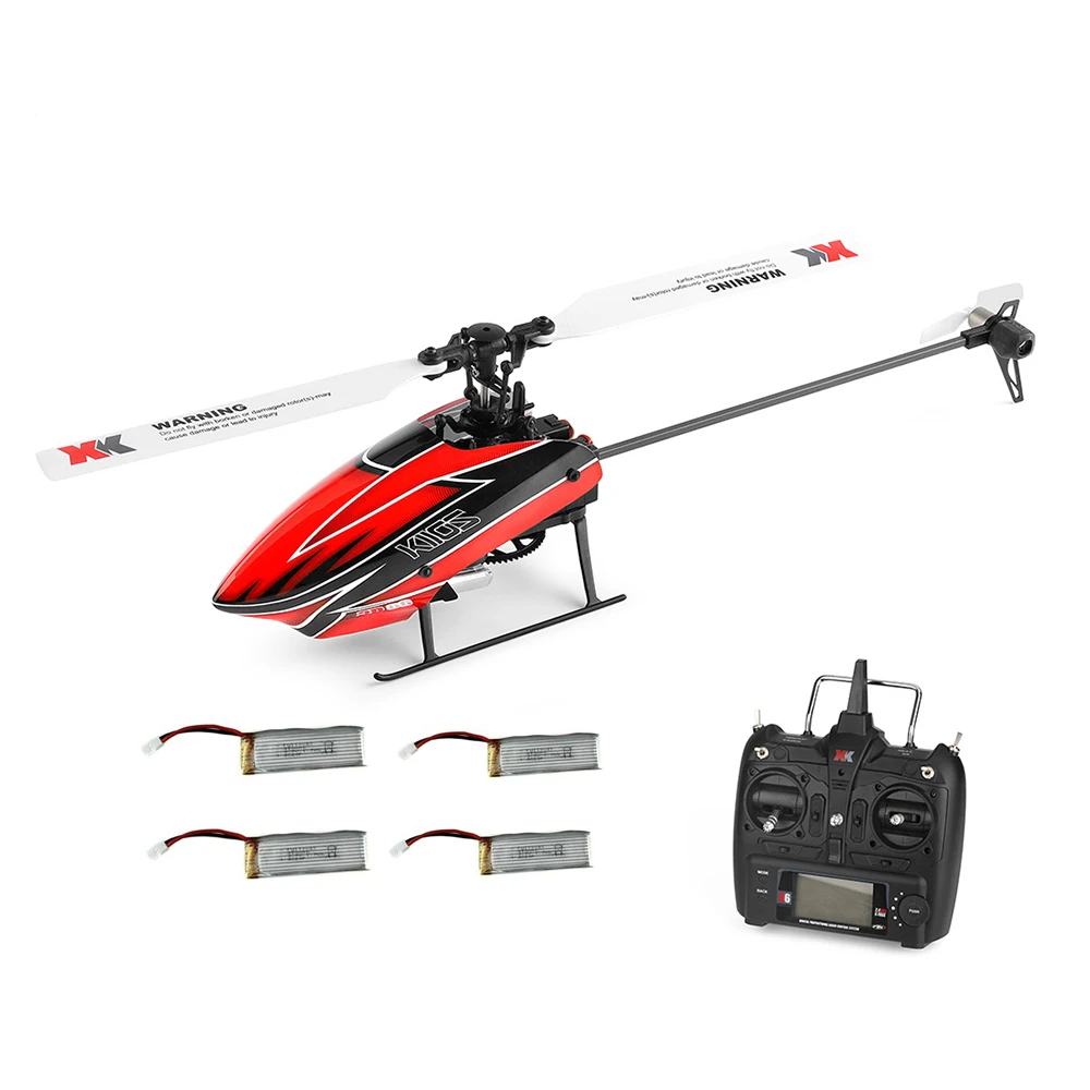 In Stock Original Wltoys Xk K110s 6ch 3d 6g System Brushless Motor Rc Helicopter 2.4g Rtf Remote ...