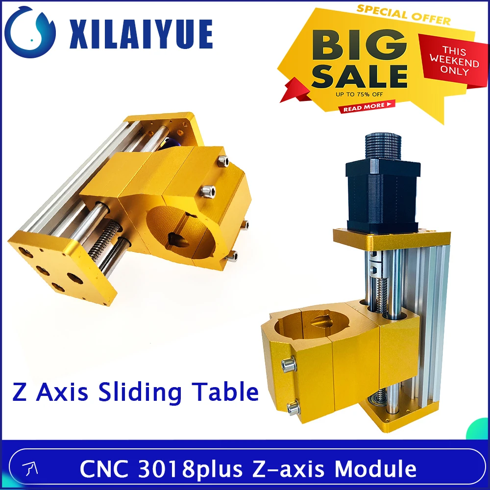 Cnc 3018 Plus Z Axis Module Aluminum Z Axis Sliding Table Support To ...