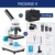 Zoom 2000x Biological Hd Microscope +13pcs Accessories+ Electronic ...
