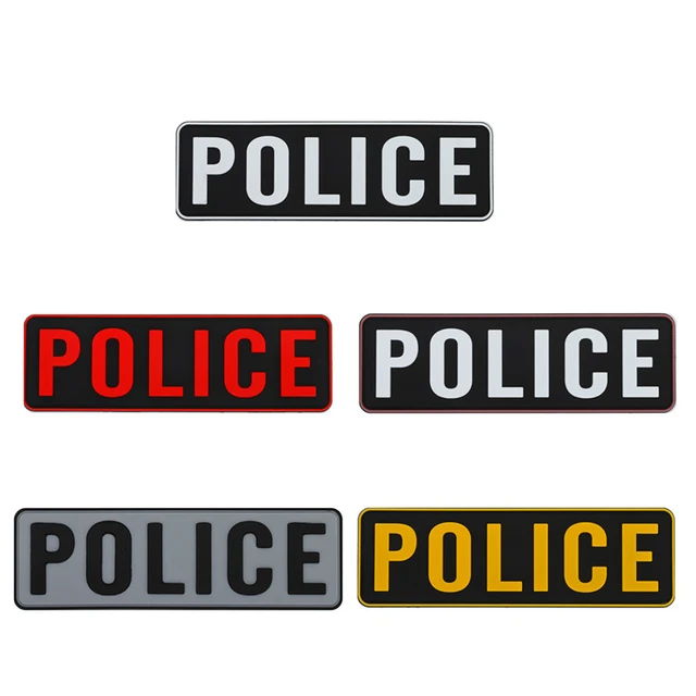 Tactical Police Patches