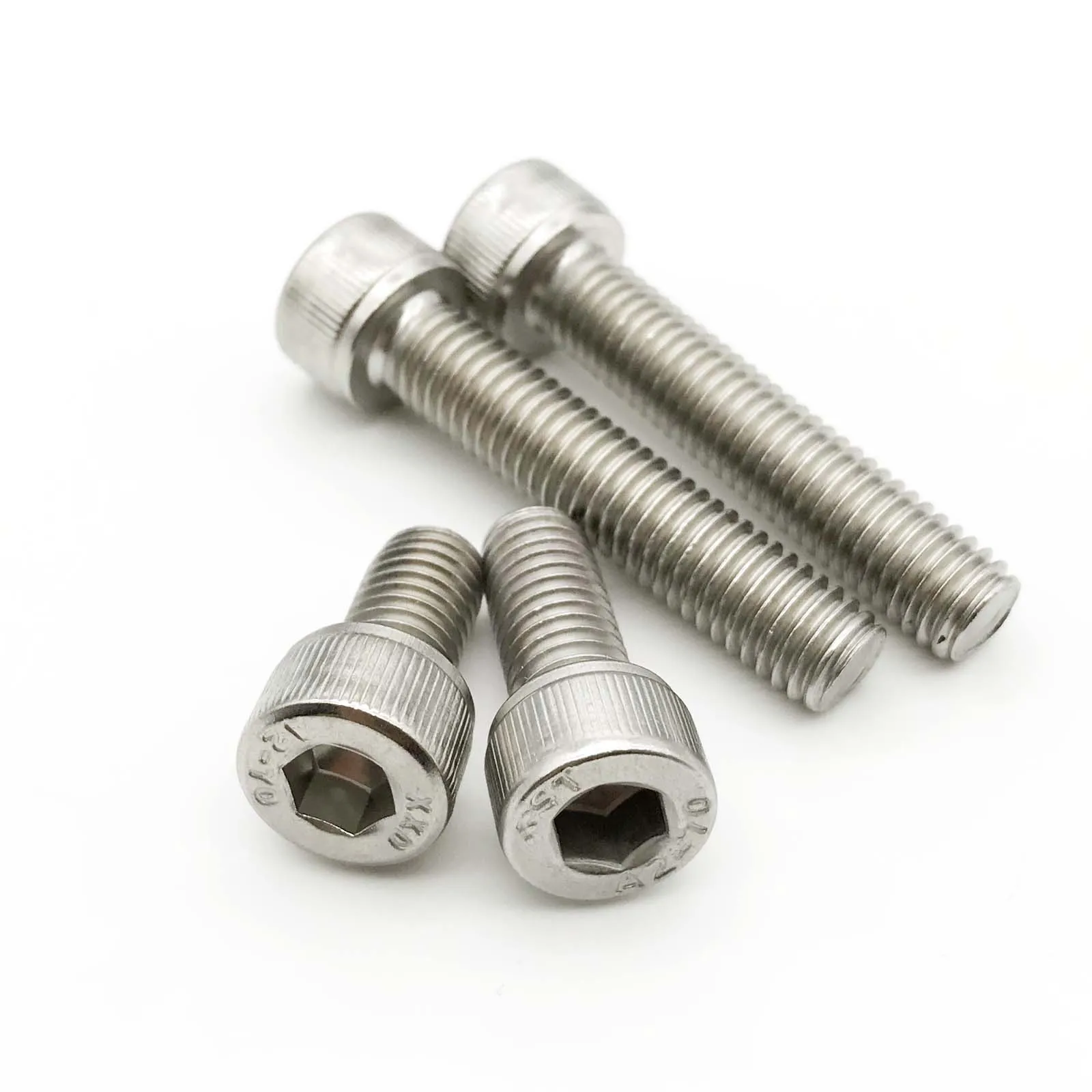 Length : 55mm, Thread Diameter : M6 10pcs Meets shop Screws 10/50pcs M1.4 M1.6 M2 M3 M4 M5 M6 ...