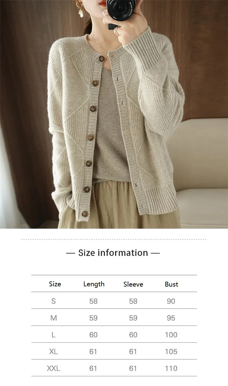 Gilet-cardigan,Pull ample de grande taille pour femme, veste en tricot ...