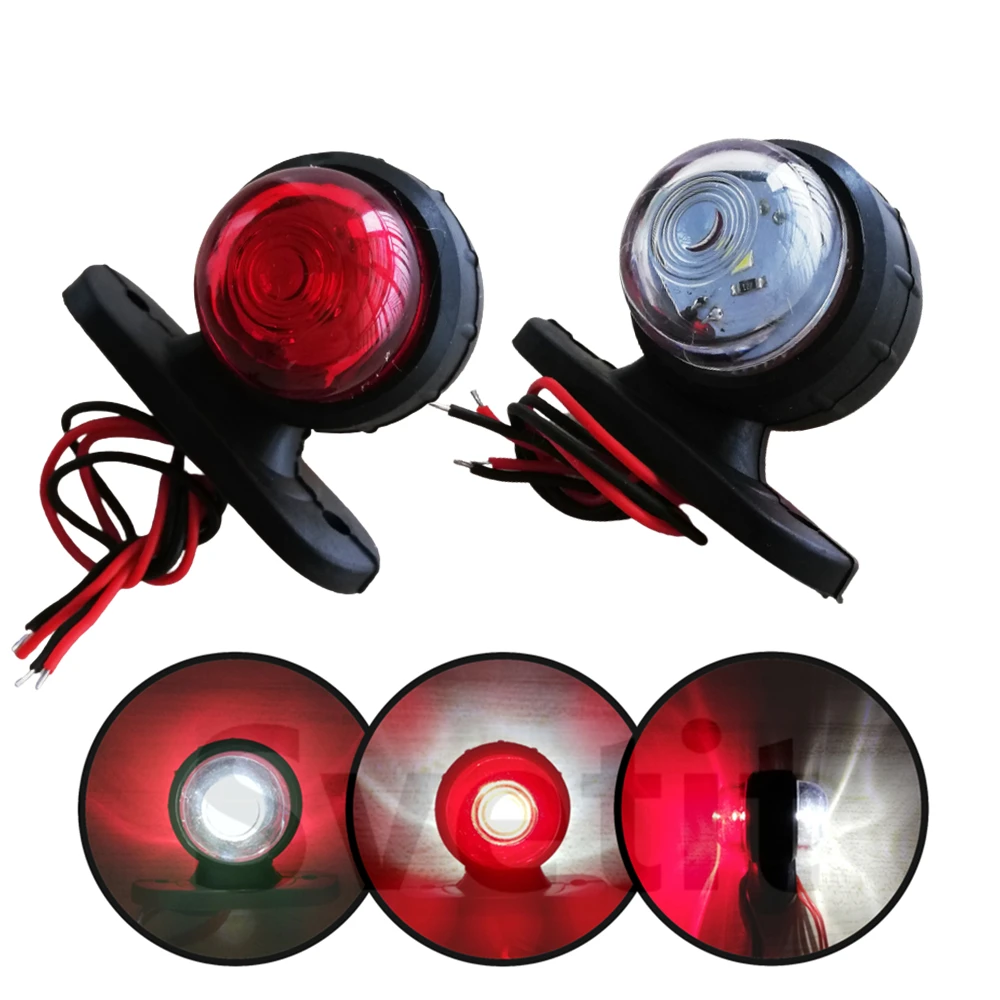 2Pcs-LED-Position-Light-Truck-Rear-Lights-12V-24V-Parking-Lights-For ...