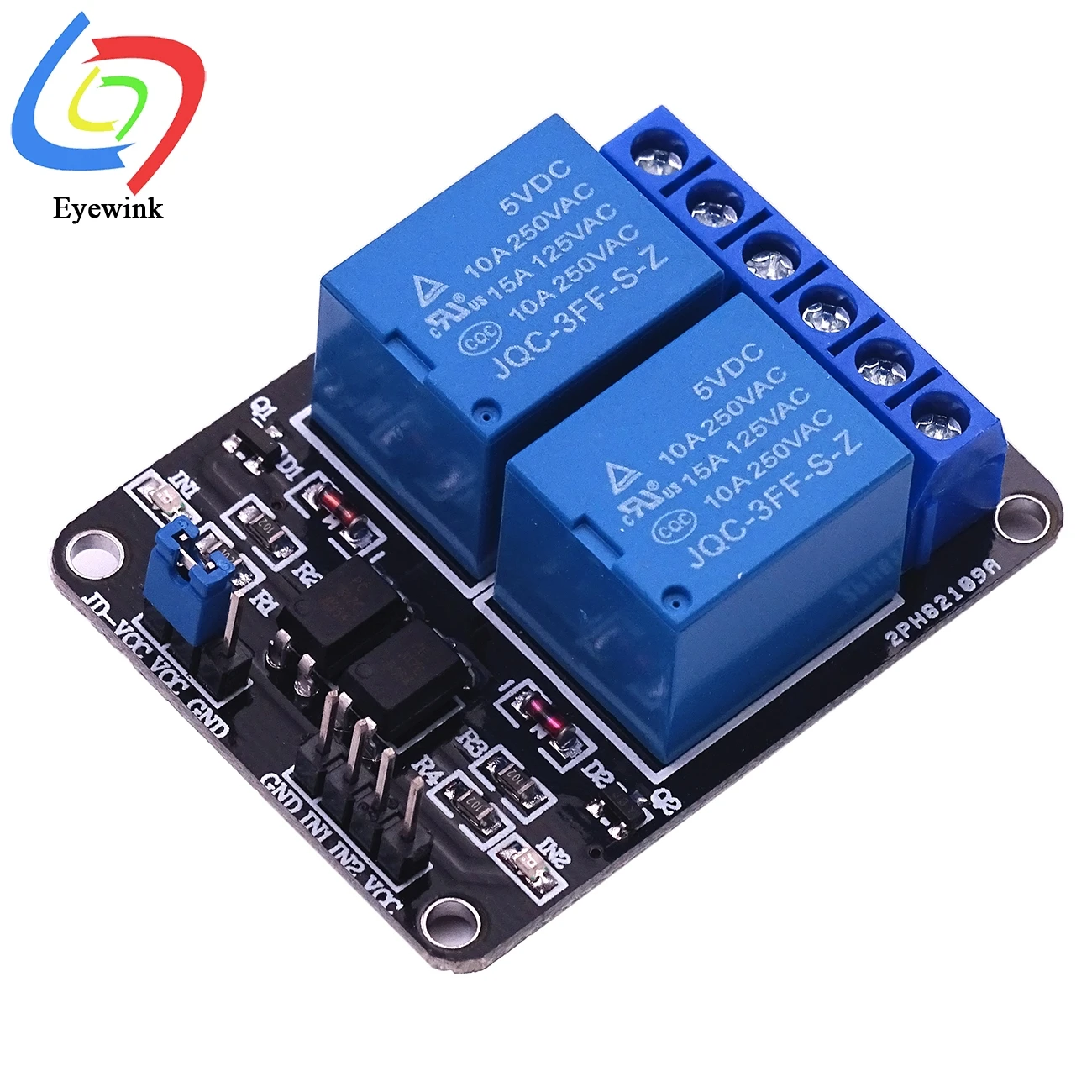 Escudo-de-m-dulo-de-rel-de-2-canales-para-Arduino-ARM-PIC-AVR-DSP ...