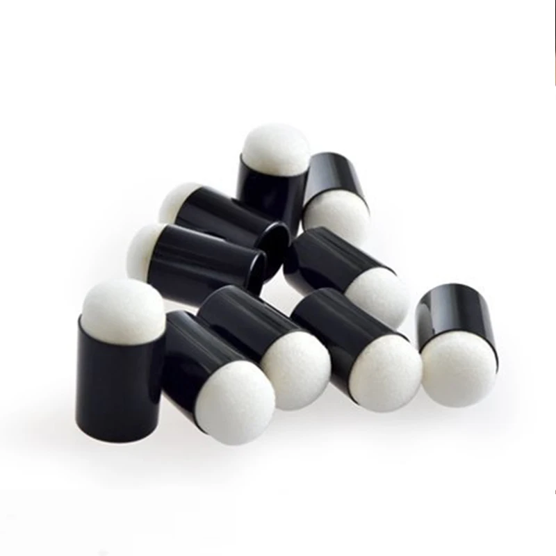 Brushes 10pcs Sponge Finger Daubers Foam Painting Ink Pad Stamping Diy Scrapbooking Drawing ...