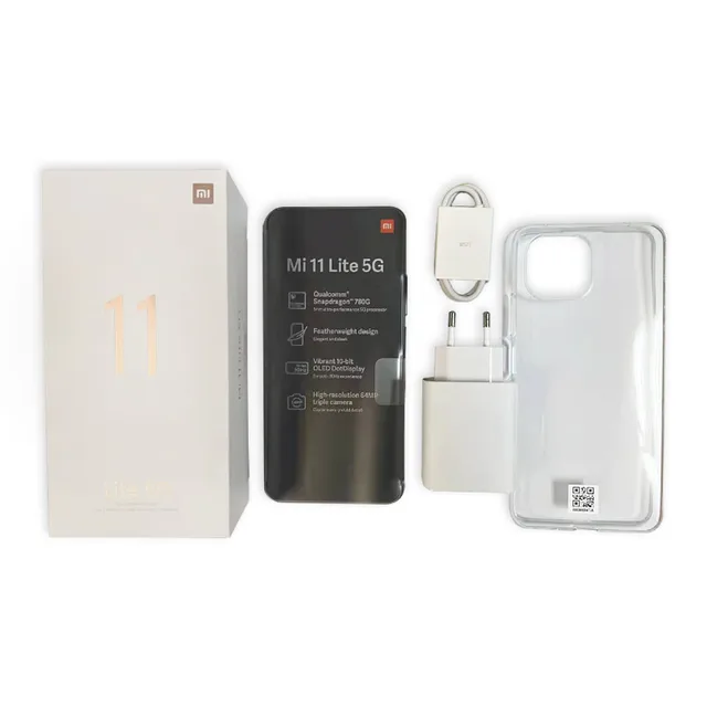 Global Version Mi 11 Lite 5G smartphone Snapdragon 780G Octa Core 8GB RAM 128GB ROM 6.55”FHD ...