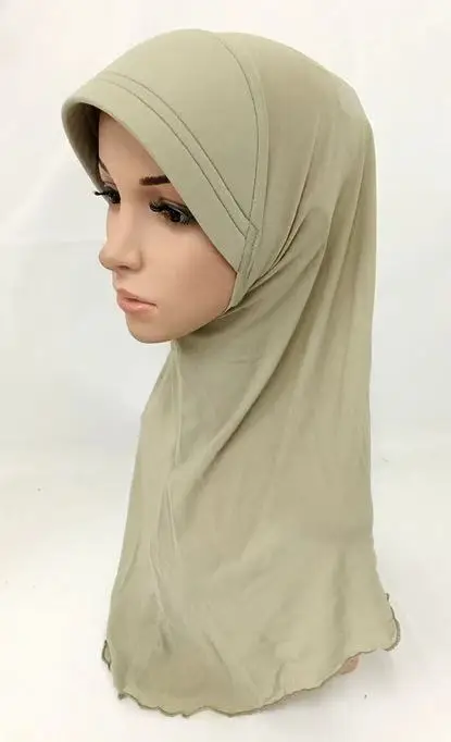 Tocados de Hijab musulmán de una pieza, bufanda de Amira, turbante ...