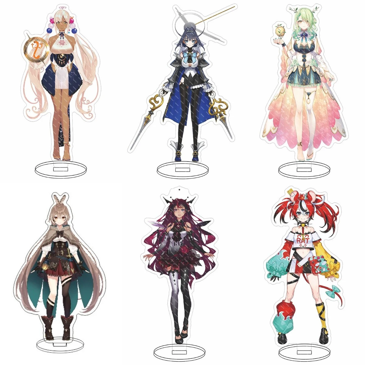 Hololive En Vtuber Youtuber Acrylic Figure Stand Model Plate Anime Toy ...