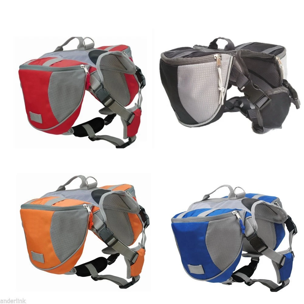 Pet Dog Saddle Bag Backpack Medium Large Big Dogs Carrier For Outdoor ...