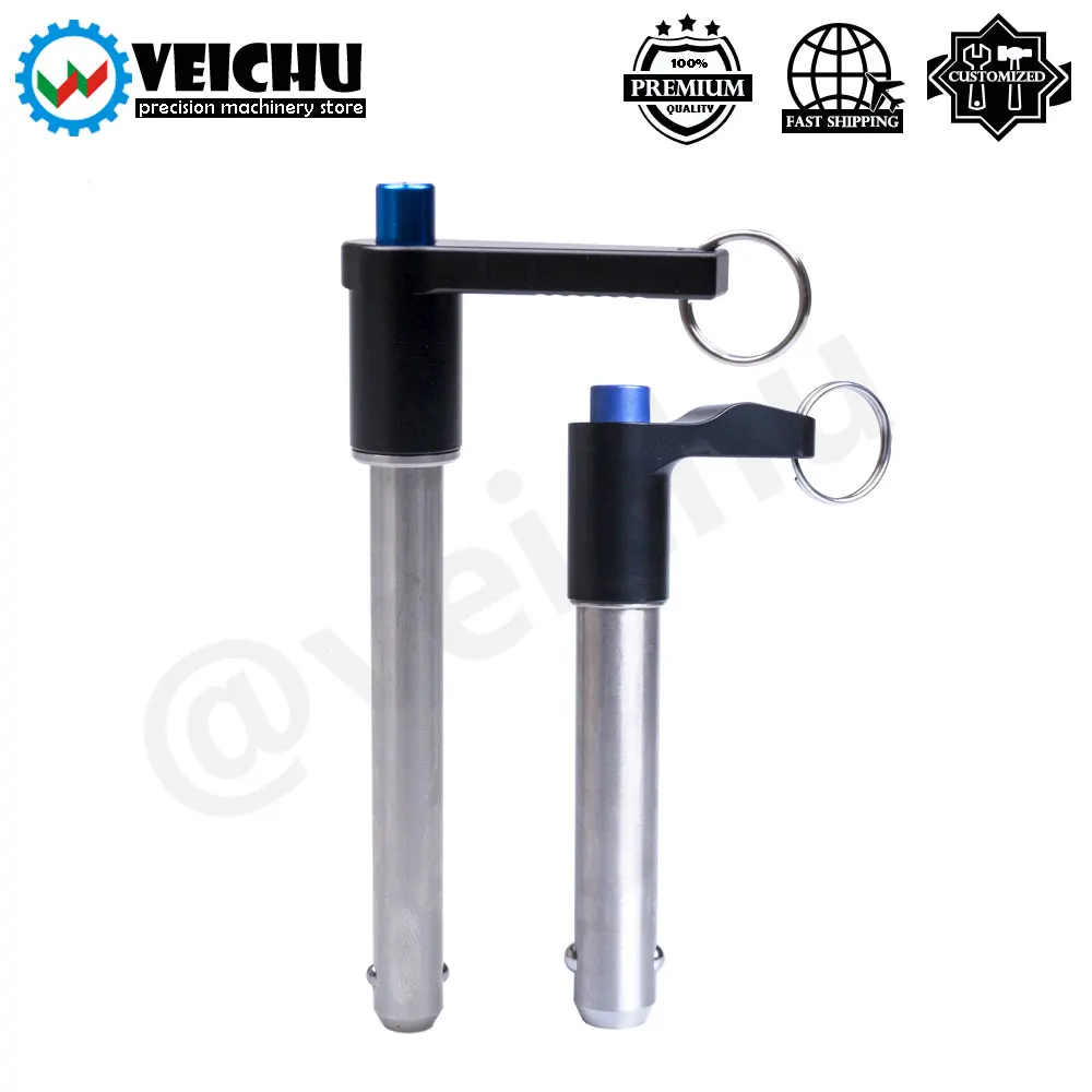 VEICHU-1pcs-Aluminum-Grip-Stainless-Steel-Pin-Self-Locking-L-Handle ...