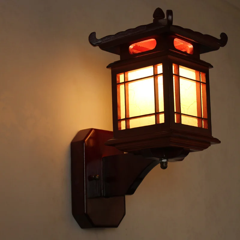 Chinese-Wall-Lamp-Retro-Wood-Wall-Lamp-Led-Lamp-Personalized-Restaurant ...