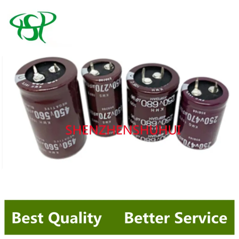 200v 250v 400v 450v 270uf330 Eletrolítico Capacitor 100uf 220uf 470uf 560uf 680uf 820uf 1000uf ...