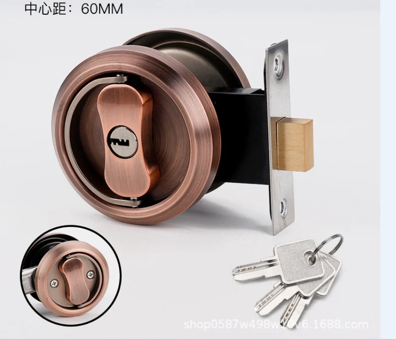 Balcony sliding door lock concealed indoor hidden invisible privacy ...