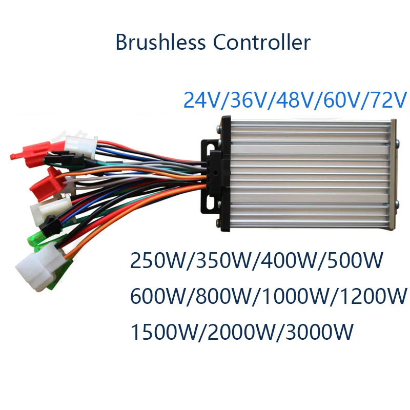 Brainpower Motor Controller 24V 36V 48V 250W/350W/500W/600W/800W/1000W ...
