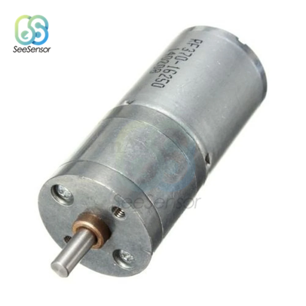 Motor elétrico para engrenagem, mini motor dc, 12v, alto torque, 5/10 ...