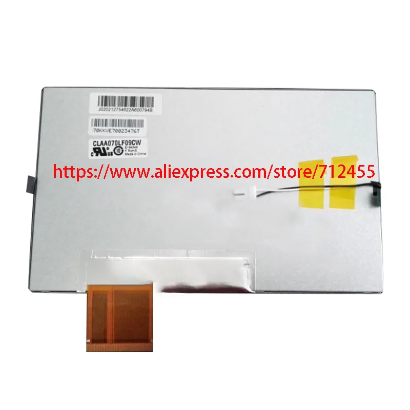 Novo-original-a-7-polegada-60pin-800-480-lcd-cla070lf09cw-7-painel-de ...
