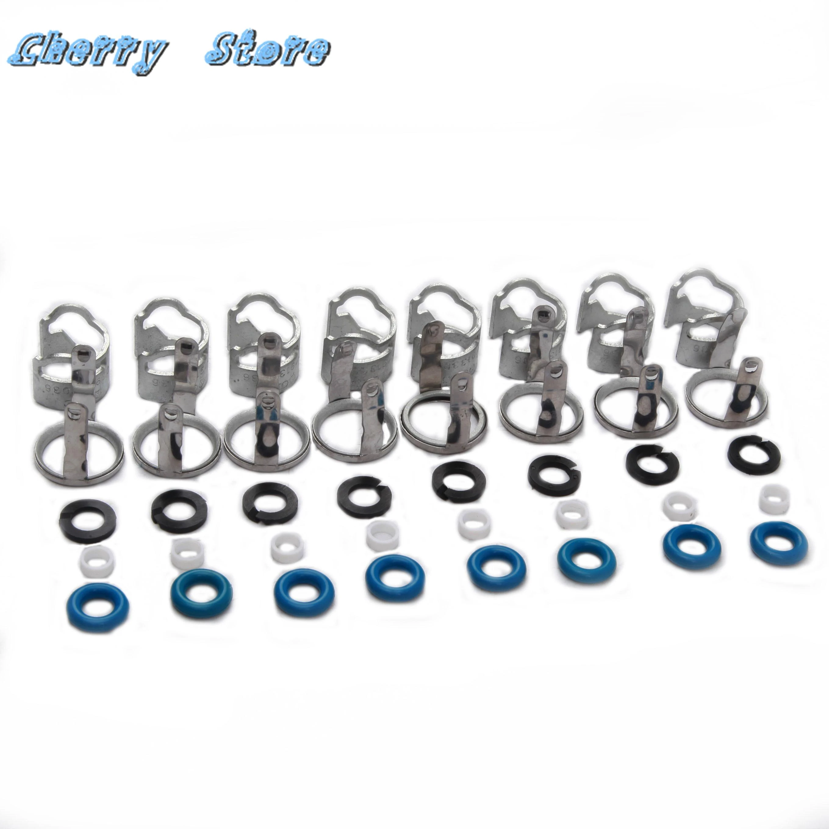 New 8pcs Fuel Injector Seal Kit Injection Nozzle O-ring 06e 998 907 For ...