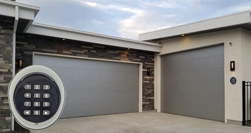 Metal Wireless Keypad Gate Opener Keypad Rolling Code 433mhz Keypad ...