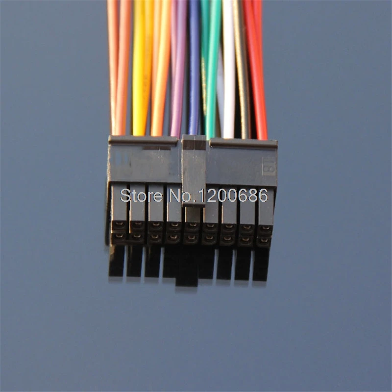 18PIN 20AWG 30 CENTÍMETROS Micro Ajuste 3.0 43025 pin Molex Molex 3.0 ...