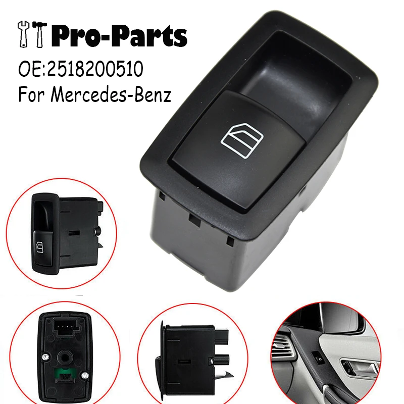 New-2518200510-Power-Window-Switch-Button-For-Mercedes-A-B-ML-GL-R ...
