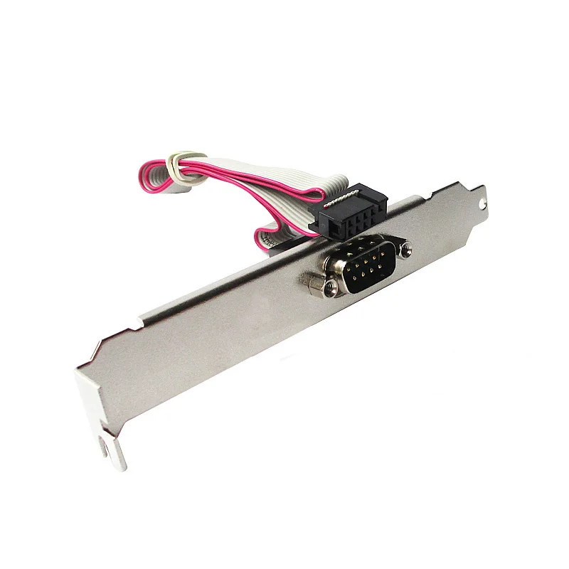 100 개몫 Kefu 직렬 9 핀 Rs232 Db9 마더 보드 Com 포트 리본 케이블 커넥터 브래킷컴퓨터 케이블 And 커넥터 Aliexpress