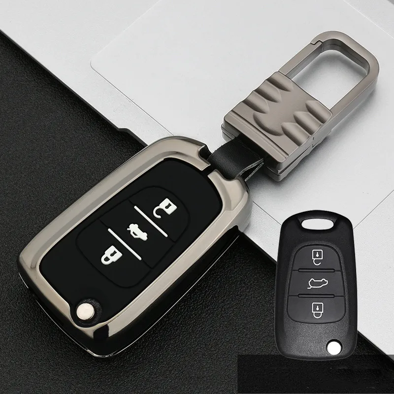 Car key case for kia sportage rio 3 soul optima ceed pro k5 k2 pride ...