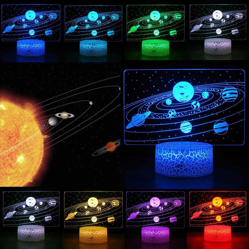 Lighting Universe Solar System