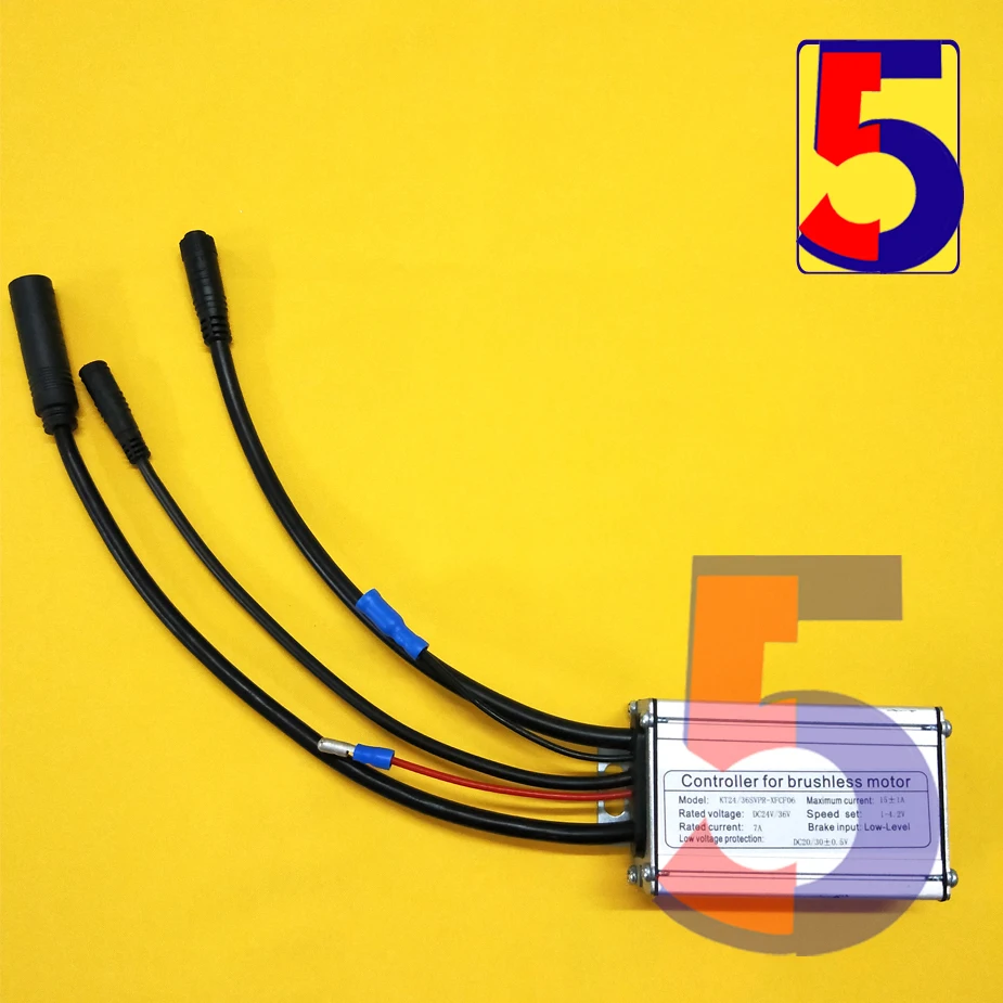 Ebike Motor 15a Controller Kit 24v250w-350w /36v 250w-350w 15a+kt Lcd4 ...