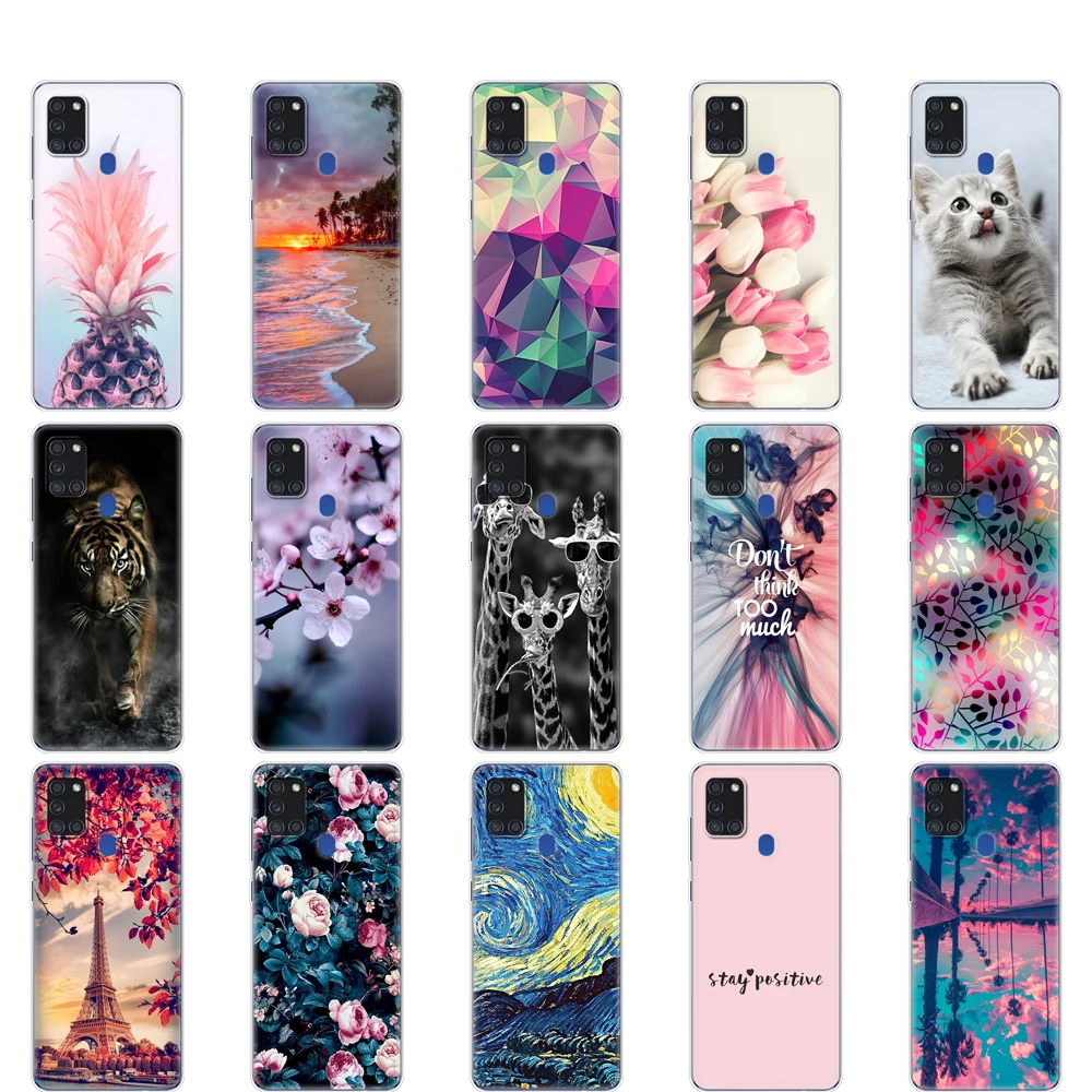 For-Samsung-A21S-Case-6-5-Soft-Silicon-Tpu-Back-Phone-Cover-For-Samsung ...
