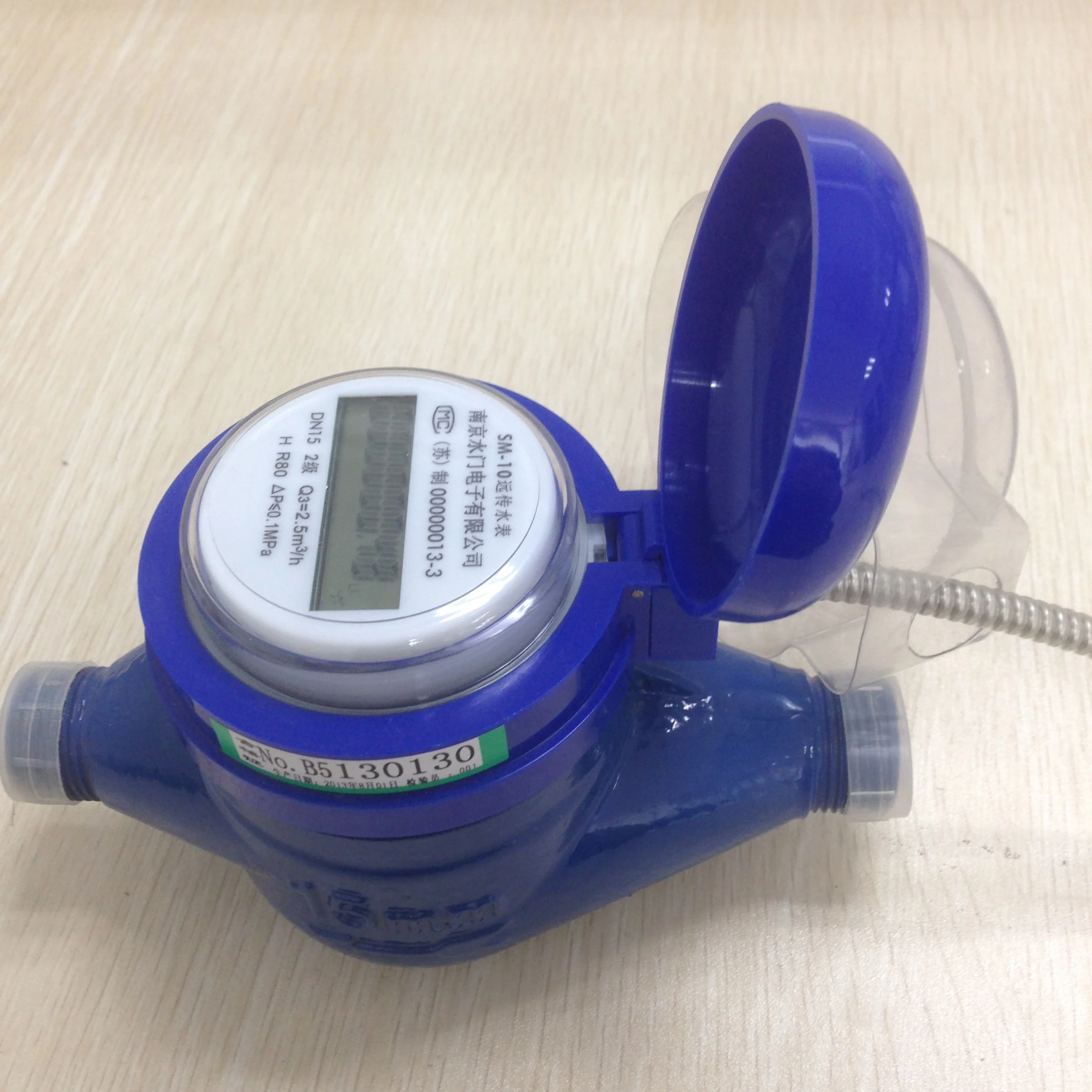 Electronic Remote Intelligent Water Meter Modbus/188 Protocol Rs485 ...