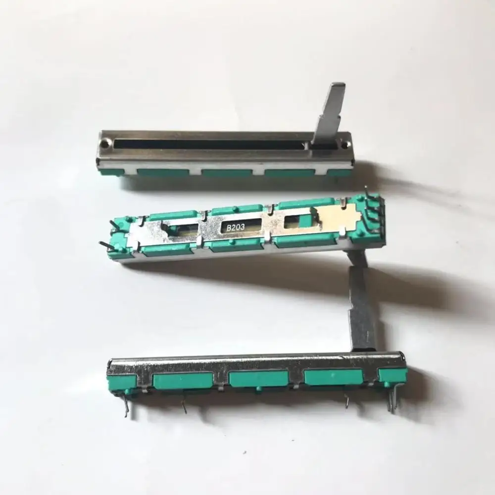 3PCS Double B20K A20K Original Original Fader 6 CM 60 มม.B20KX2 A20KX2 ...
