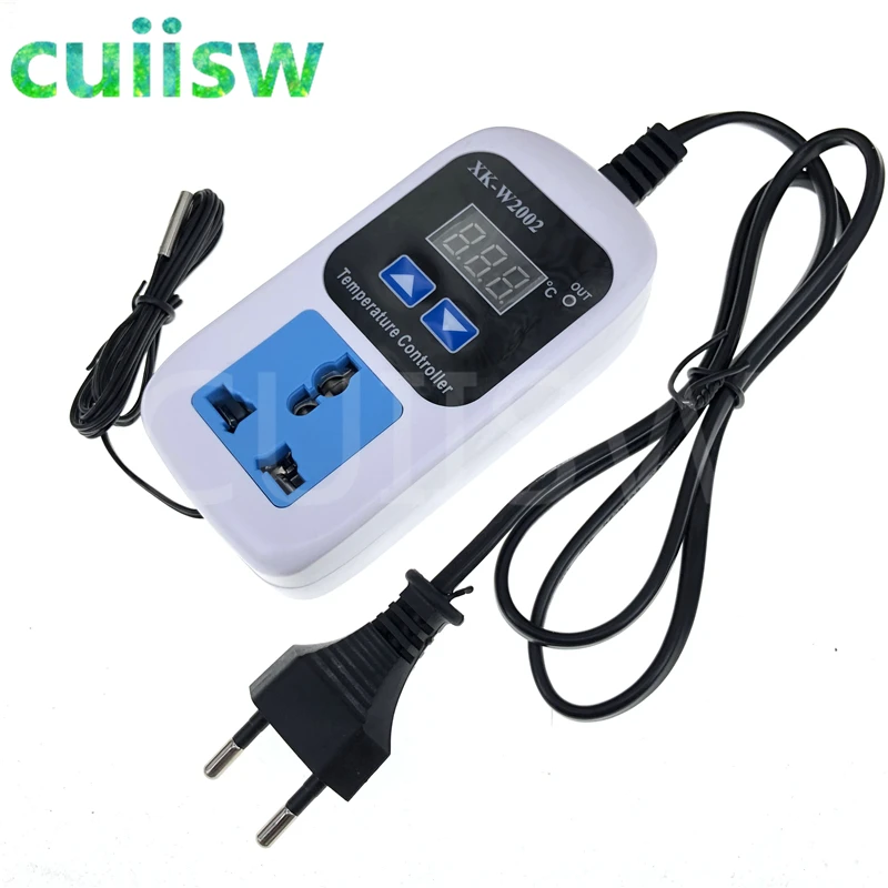 Digital display temperature controller adjustable temperature socket ...