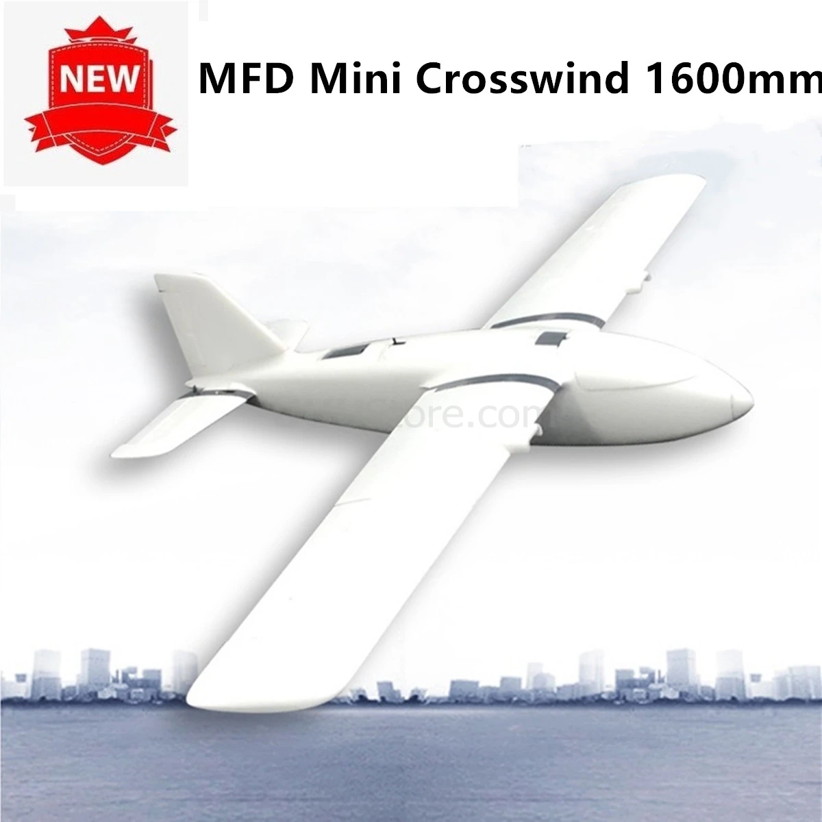 New MFD Mini Crosswind 1600mm Wing FPV Plane Kit Fixed wing UAV RC ...
