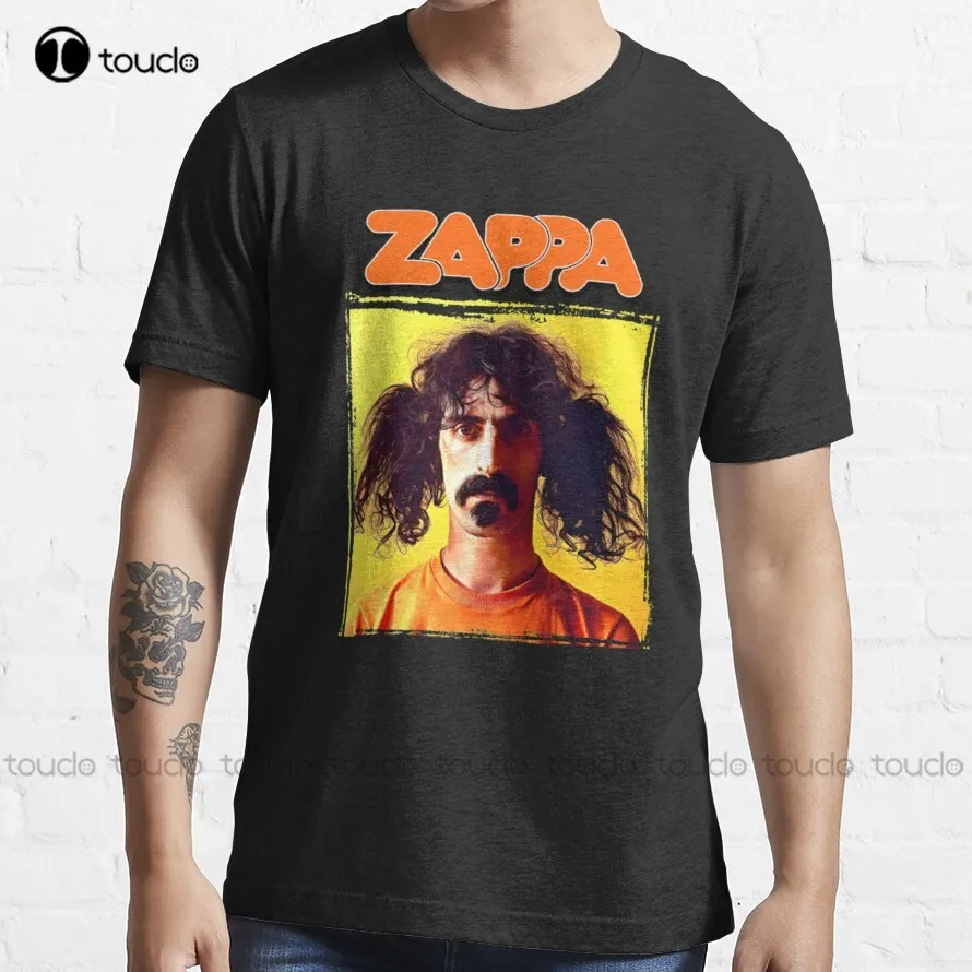Fz-Portrait-Frank-Zappa-T-Shirt-Red-Shirts-For-Men-Custom-Aldult-Teen ...