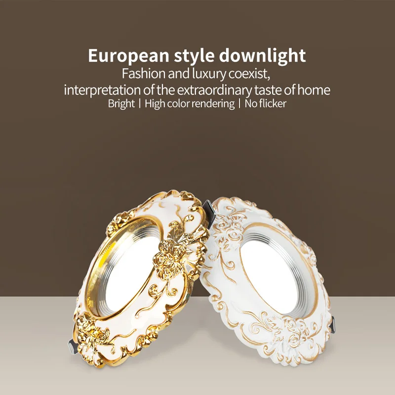 FLKL-LED-Downlight-220v-renk-tavan-k-3W-5W-g-mme-projekt-r-yuvarlak-Led ...