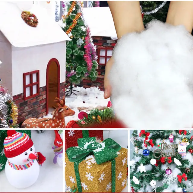 Fake Snow Decoration Diy