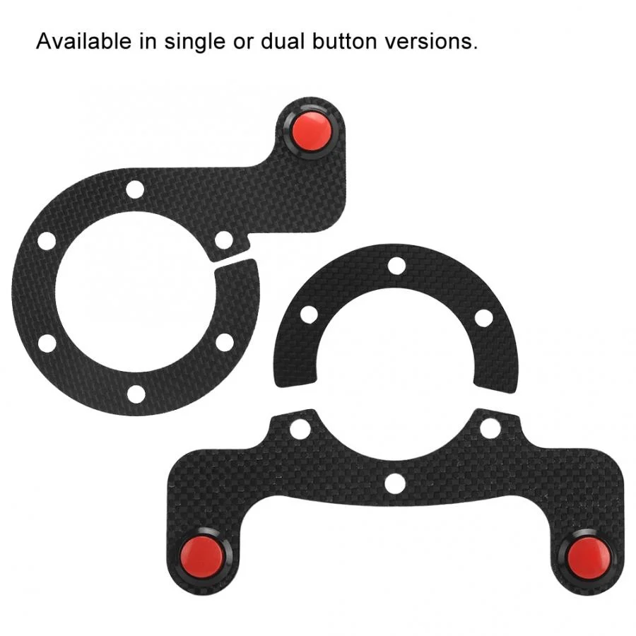 Carbon Fiber External Horn Button Kits for MOMO/OMP/Nardi/Sparco 6 ...